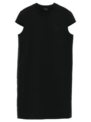 Moncler Panelled Mini Dress - Black
