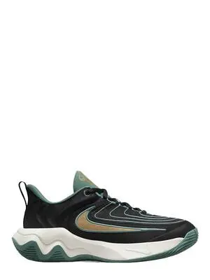 Nike Giannis Immortality 4 Metallic Gold Sneakers - Black/bicoastal/pale Ivory