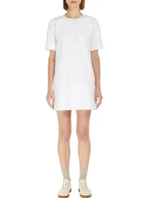 MM BY MAX MARA Mm Sebino Jersey Shift Dress - Optical White