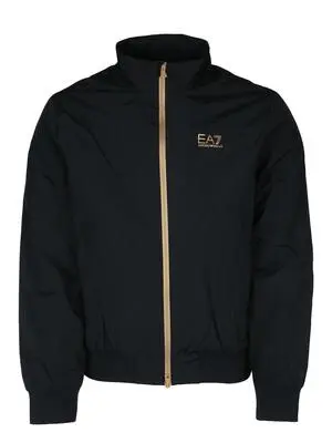 EA7 Printed Jacket - Black