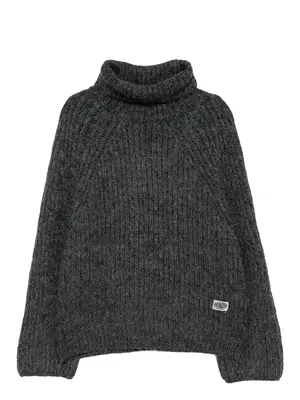 GROUND ZERO Ground Zero Roll-Neck Jumper Grey