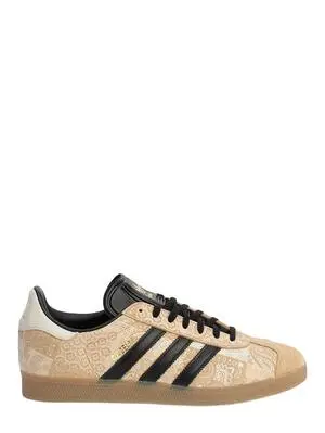 Adidas Gazelle Shiekh Paisley Printed Sneakers - Brown/black