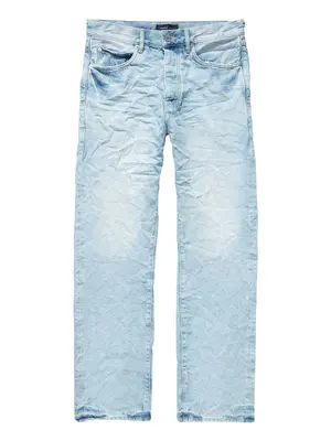 PURPLE BRAND Mid Rise Straight Jeans - Blue