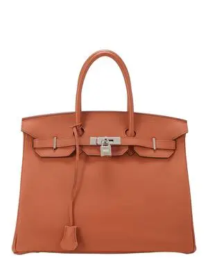 Hermès Togo Birkin 35 - Terre Battue