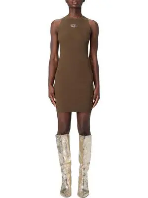 DIESEL Sleeveless Dress - Brown