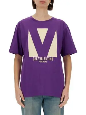 Valentino Garavani T-Shirt Violet