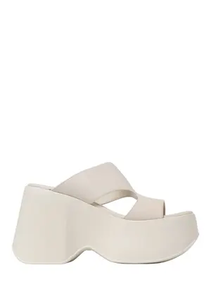 VIC MATIE Vic Matié Heeled Platform Sandals Ice