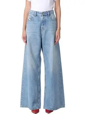 DIESEL Wide Leg Jeans - Blue