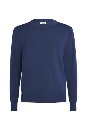 Sandro Knitted Sweatshirt - Blue