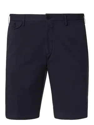 SLOWEAR Incotex Cotton-blend Bermuda Shorts - Blue