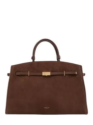 DEMELLIER Hudson Small Tote Bag Brown