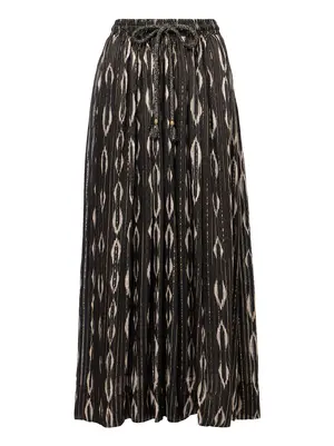 Isabel Marant Étoile Samila Printed Midi Skirt - Multicoloured