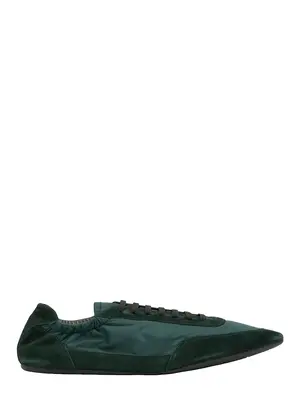 Prada Prada Collapse Low-Top Sneakers Green Fir
