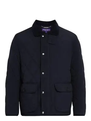 Ralph Lauren Purple Label Quilted Down Jacket - Navy