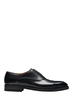 Magnanni Omega Cap-toe Oxfords - Black