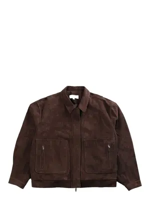 ATELIER Suede Jacket - Brown