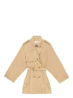 Isabel Marant Franny Mid-length Trench Coat - Beige