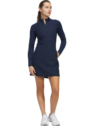 Adidas Ultimate365 Long Sleeve Dress - Collegiate Navy