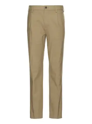 Club Monaco Hybrid Texture Elasticated Trousers - Khaki Texture
