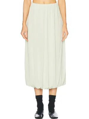 JIL SANDER Skirt - Lemon Green