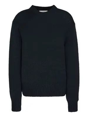 Vince Cotton-blend Sweater - Midnight Blue