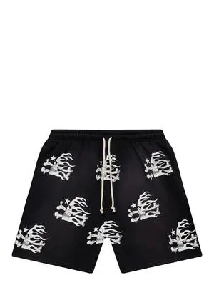 HELLSTAR Skull Shorts - Black