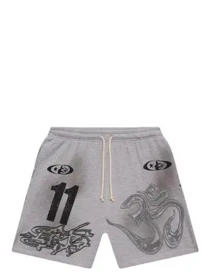 HELLSTAR Yoga Shorts - Grey
