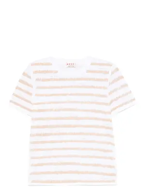 MARNI Marni Scribble Stripes T-Shirt