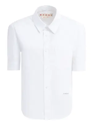 Marni Cotton Short-sleeve Shirt - White