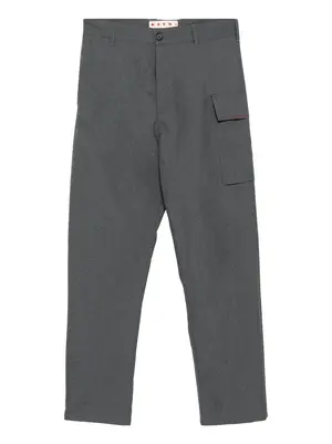 Marni Straight-leg Cargo Trousers - Grey