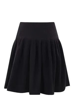 CFCL Hypha Ribbed Mini Skirt