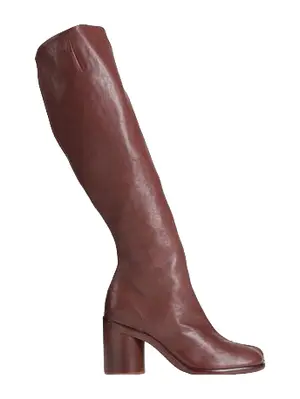 MAISON MARGIELA Leather Boots Red