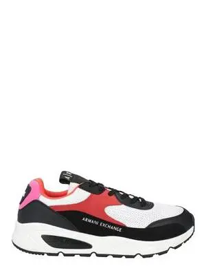 Armani Exchange Sneakers In Polyester Black
