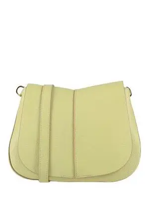 GIANNI CHIARINI Leather Saddle Crossbody Bag - Green