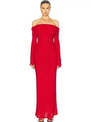 Isabel Marant Étoile Ormany Maxi Dress - Red