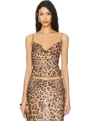 Bardot Monroe Cami Leopard
