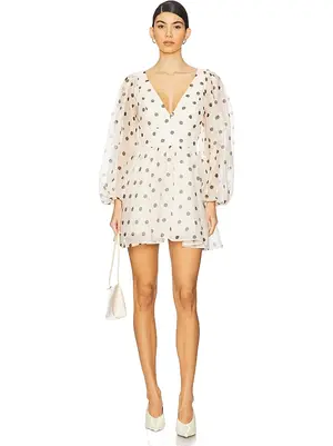 Bardot Eva Mini Dress - Nude Spot