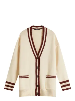 WEEKEND BY MAX MARA Vicolo Cricket Cardigan - Bordeaux