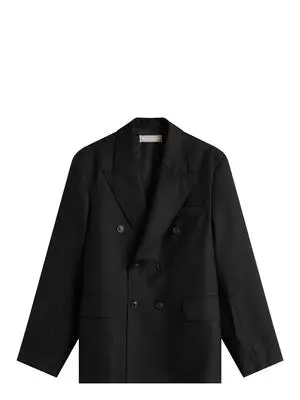 Our Legacy Unconstructed Blazer - Black Panama Wool