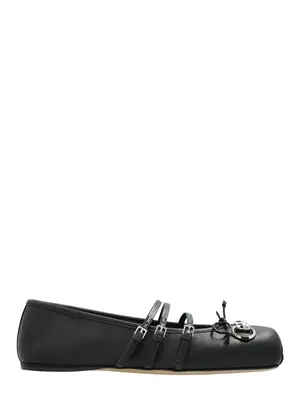 Gucci Horsebit Ballerina Flat - Black