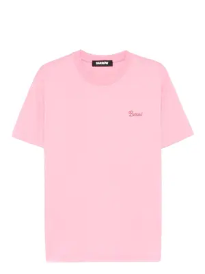 BARROW Logo-print T-shirt - Pink