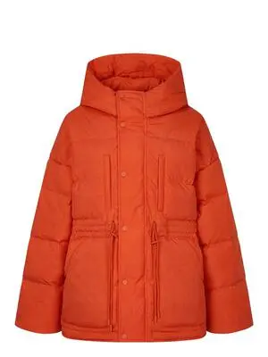 STUDIO TOMBOY Ripstop Hooded Jacket - Orange