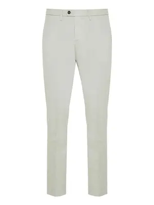Corneliani Pressed-crease Trousers - Grey