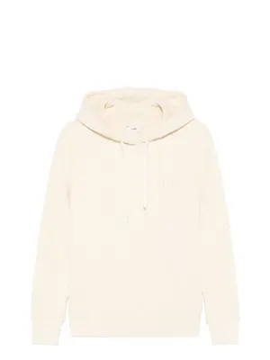 AUTRY Logo-patch Hoodie - Neutrals