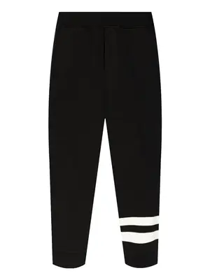 Dsquared2 Slogan-print Track Pants - Black