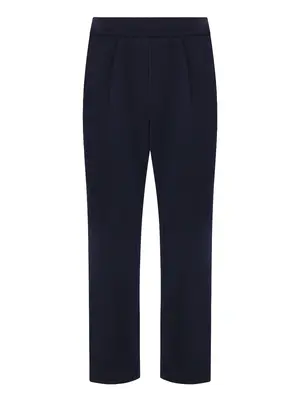 CFCL Milan Knitted Straight Trousers - Blue