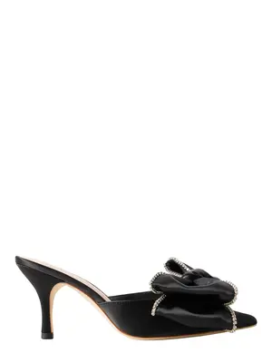 LOEFFLER RANDALL Margot Crystal-embellished Pumps - Black