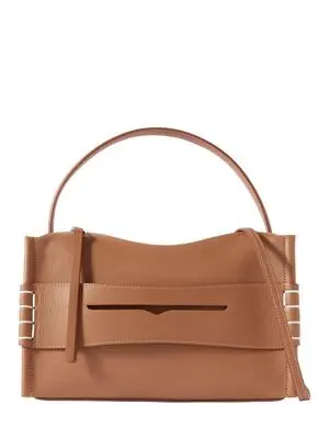 JW Anderson Loafer Leather Shoulder Bag - Brown