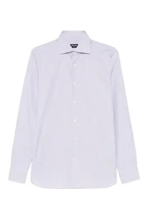 Zegna Striped Shirt - Blue