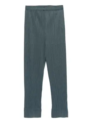 Issey Miyake Pleated Trousers - Blue